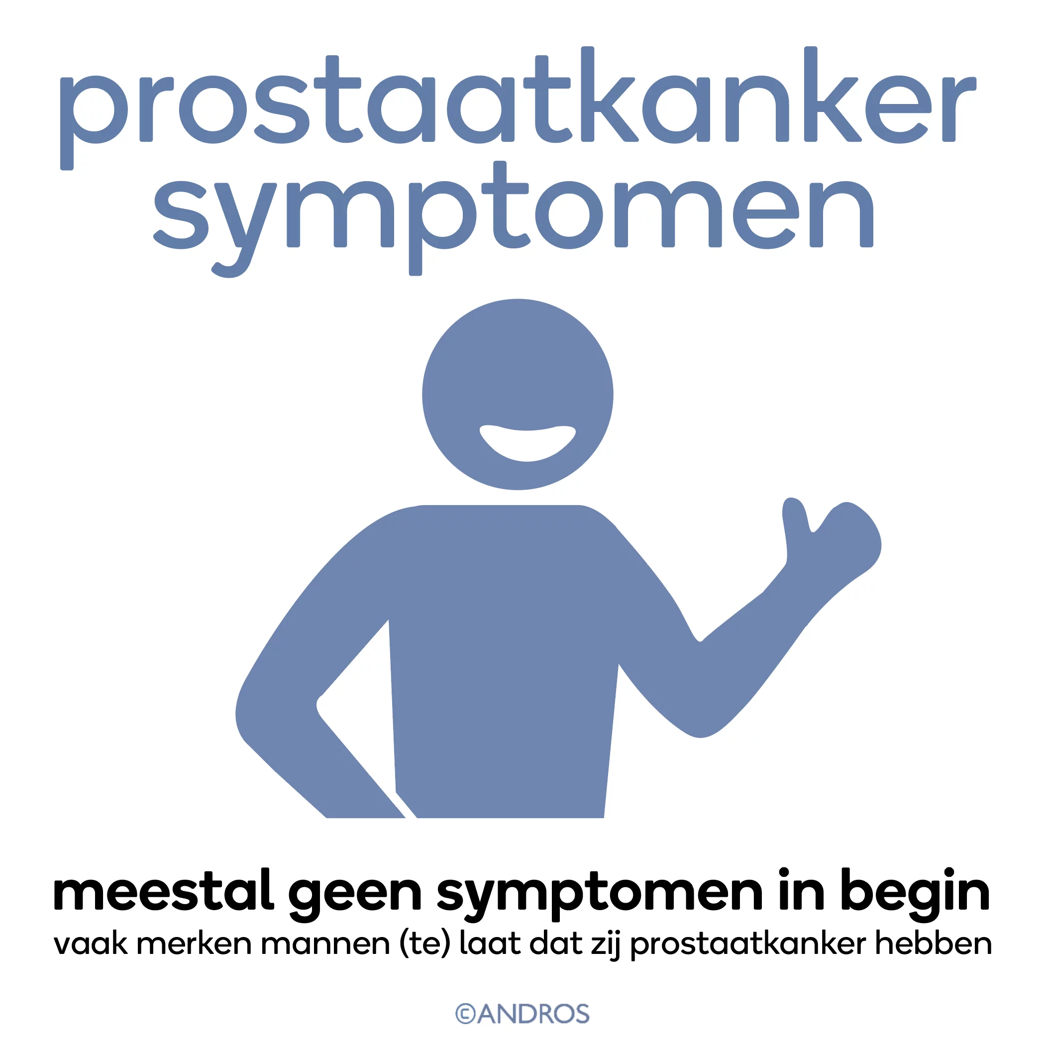 Symptomen prostaatkanker, hoe herkent u dit? | Andros Clinics